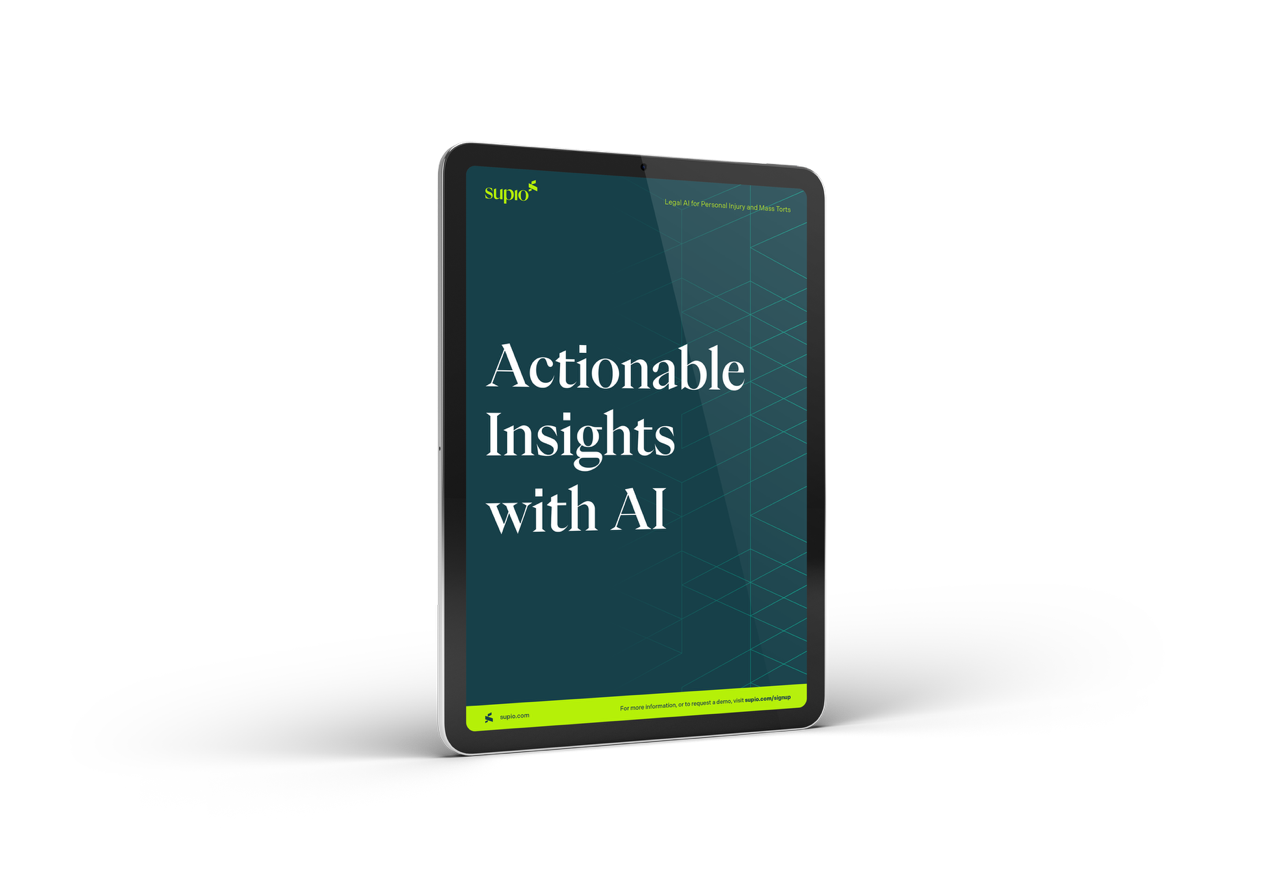 Actionable Insights with AI